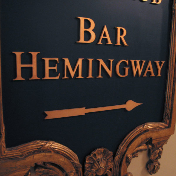 Bar Hemingway - A Paris Institution - Steelsomm